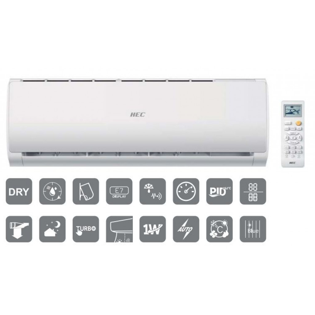 Fabrication et installation de Climatiseur HEC HEC35TF2, 1X1 inverter ...